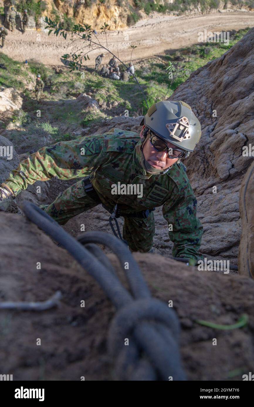 Japan Ground Self-Defense Force SFC Genki Yatsuyanagi with Amphibious ...