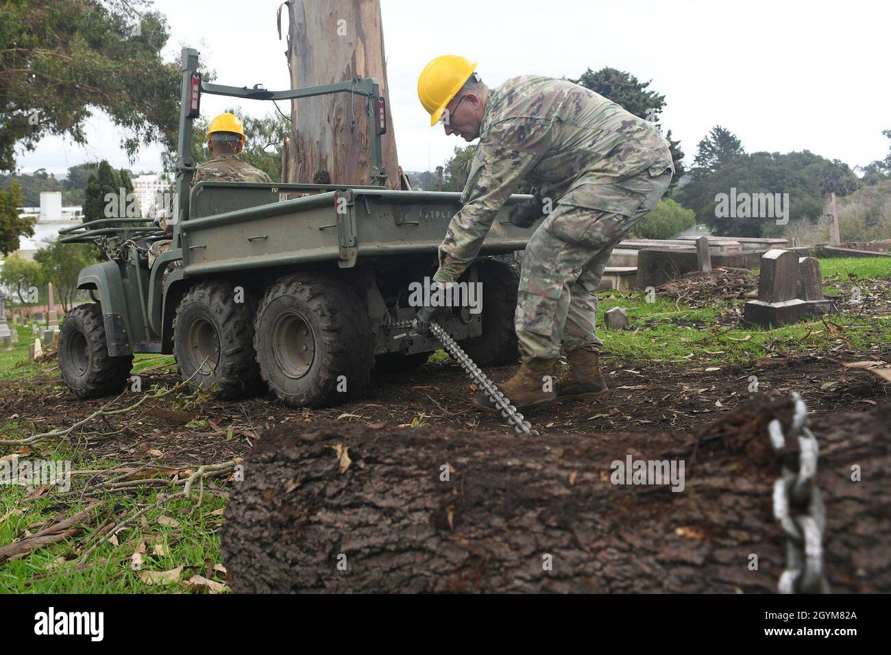 VALLEJO, Calif. - Army Maj. Douglas Hayes, with the 397th Engineering ...