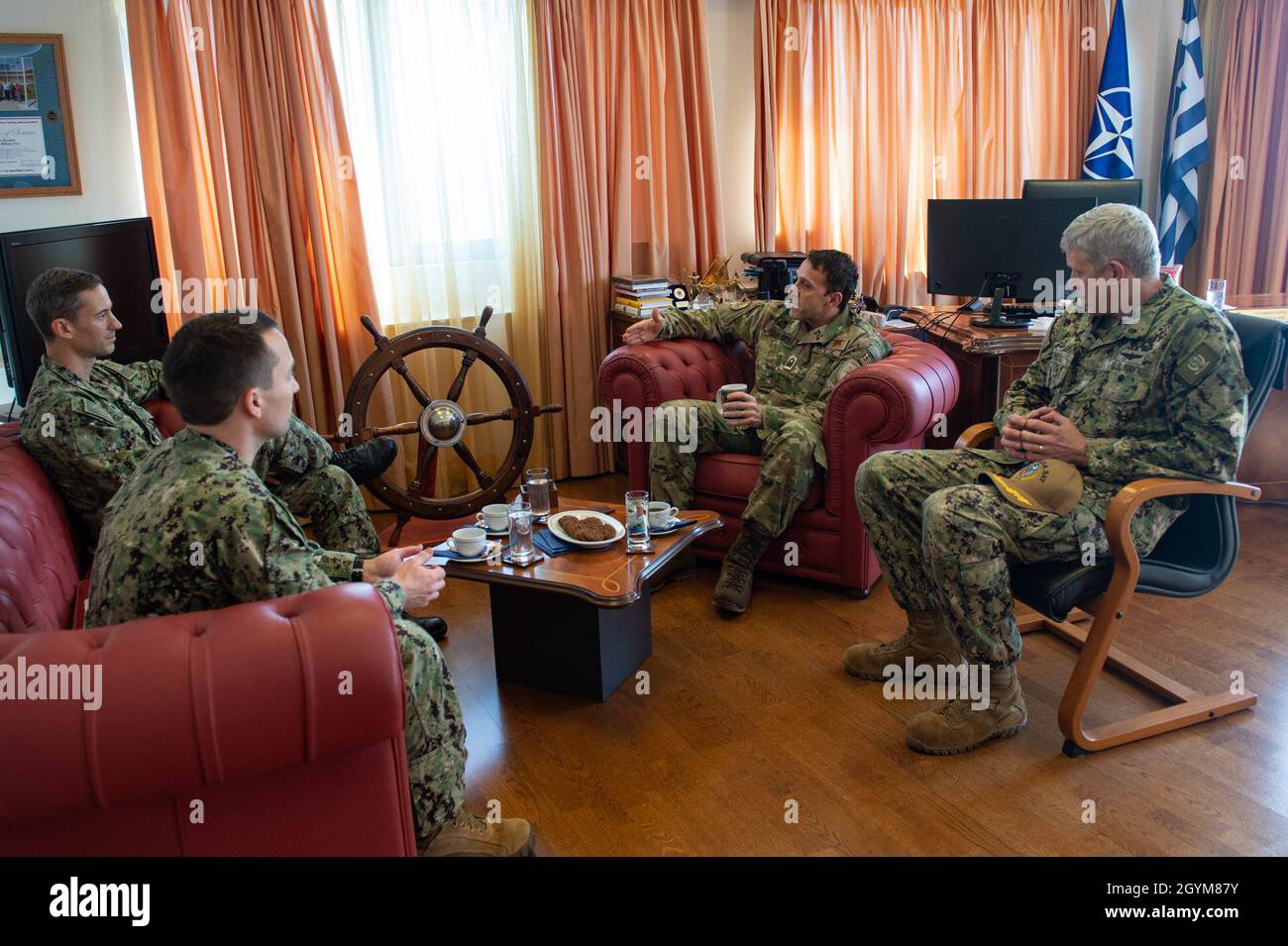 National maritime operations centre hi-res stock photography and images ...