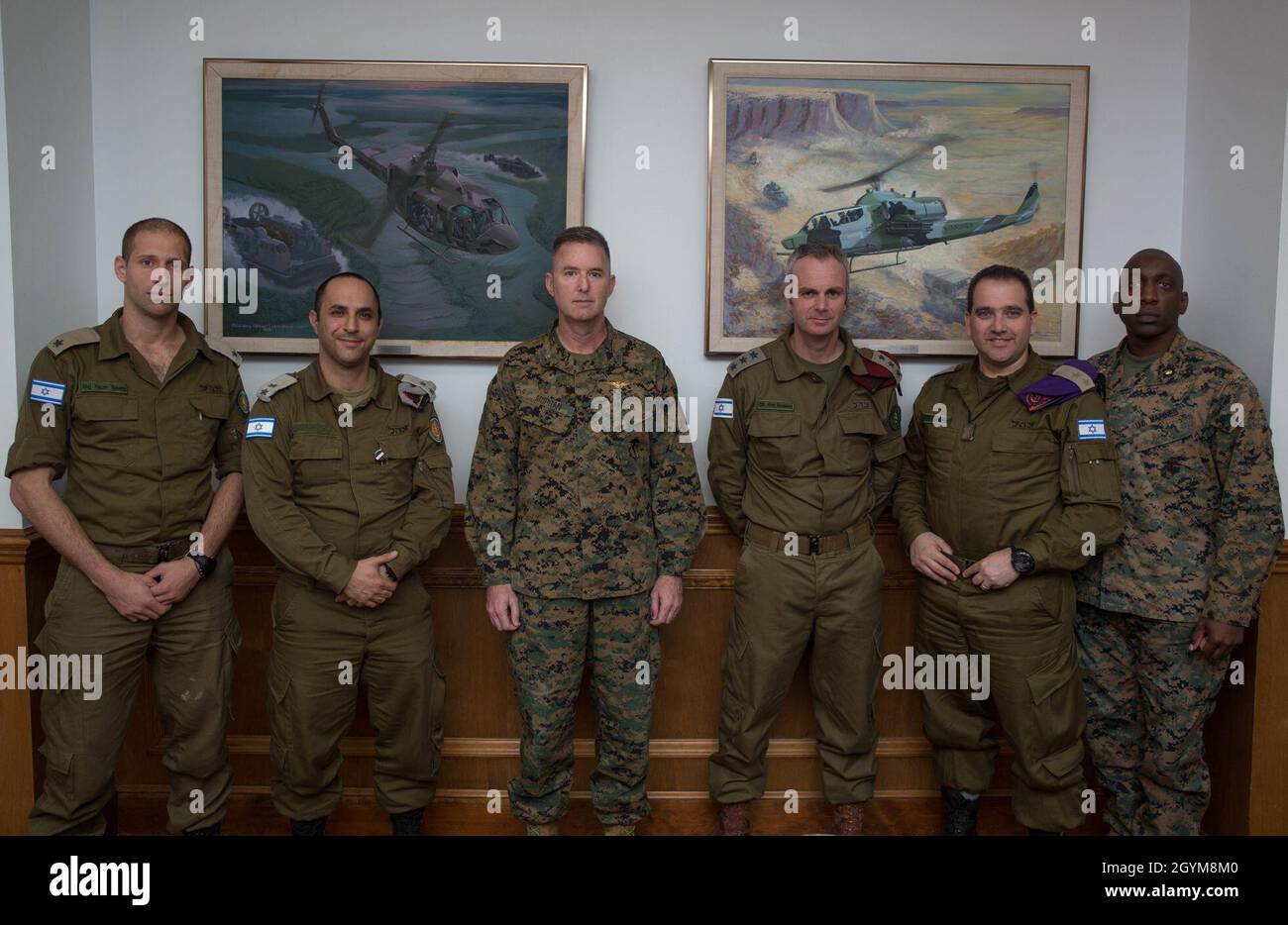 Colonel Robert Morgan, II Marine Expeditionary Force chief of staff ...