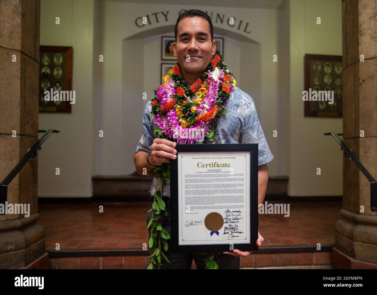 Jose “Pep” Tablada III, deputy assistant chief of staff of the ...