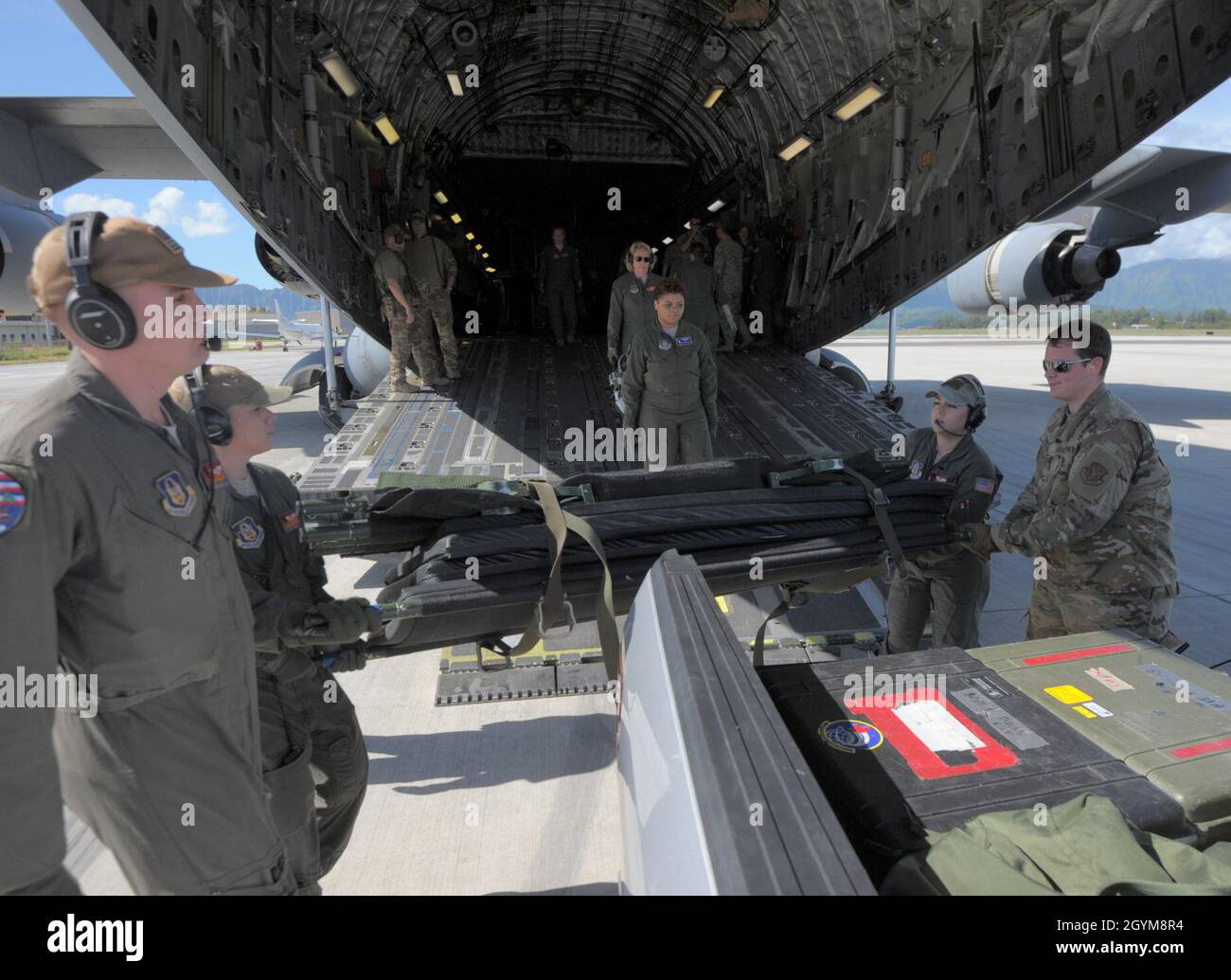 Aeromedical Evacuation personnel from Joint Base Charleston's 315th ...