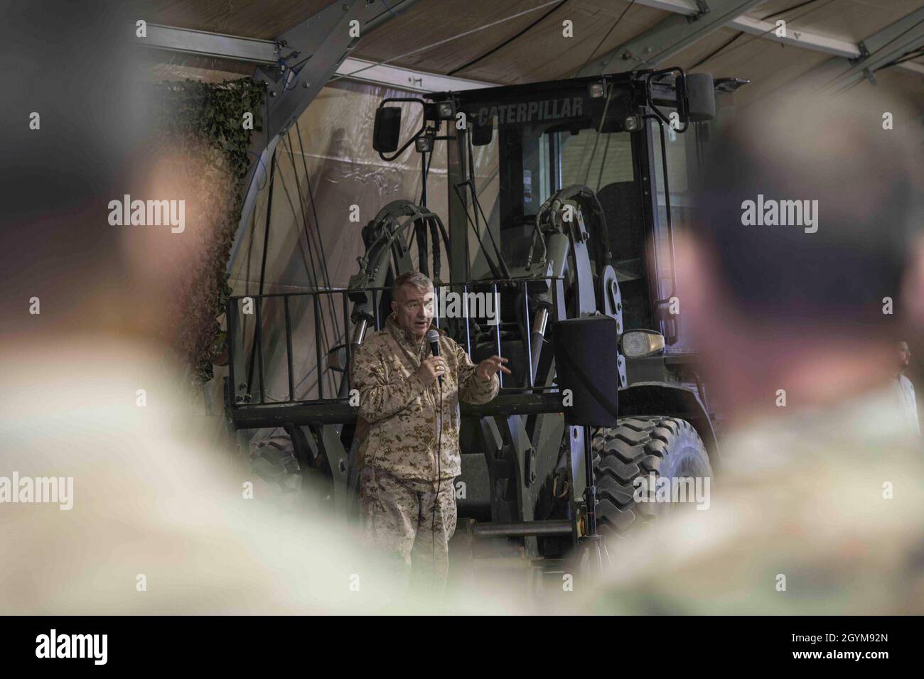 U.S. Marine Corps. Gen. Kenneth F. McKenzie Jr., commander, United ...