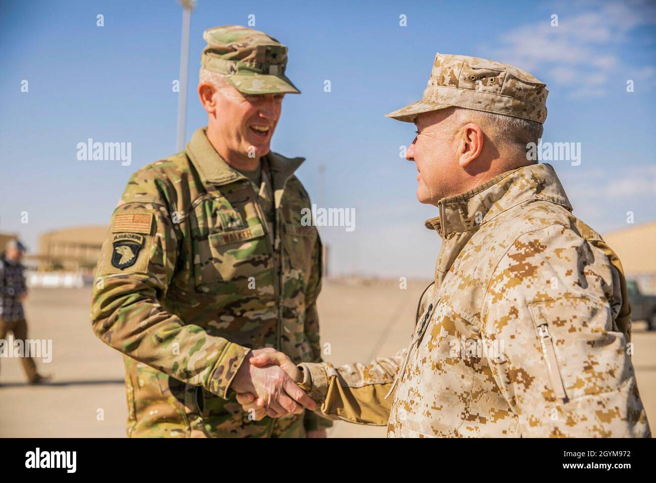 U.S. Marine Corps Gen. Kenneth F. McKenzie Jr., the commander of U.S ...