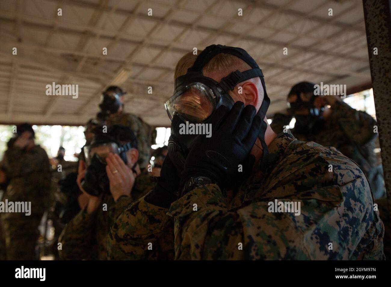 U.S. Marines with 3rd Battalion, 2nd Marine Regiment, 2nd Marine ...