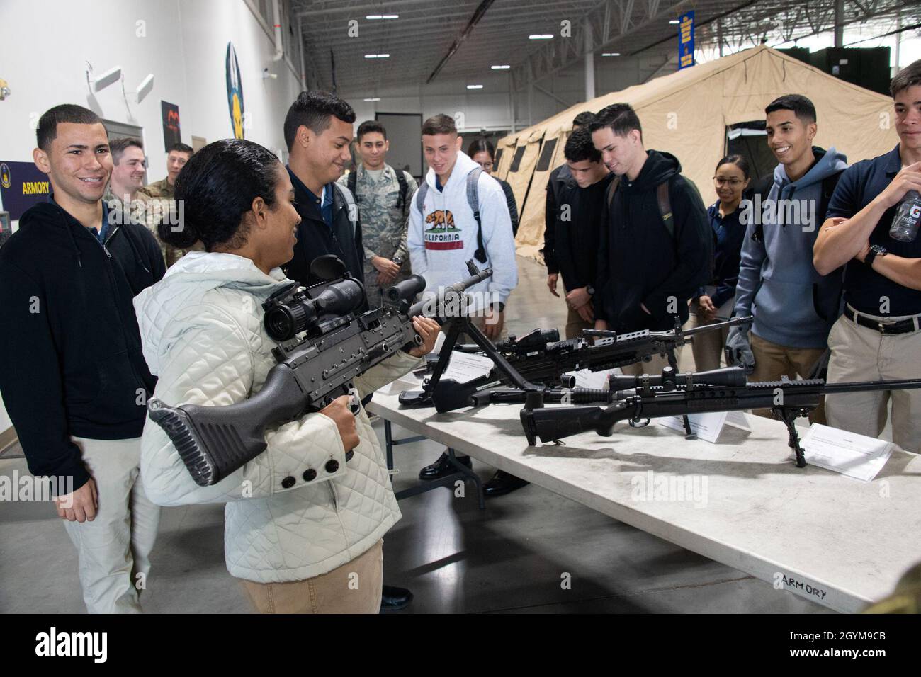U.S. Air Force cadets from the University of Puerto Rico receive a ...
