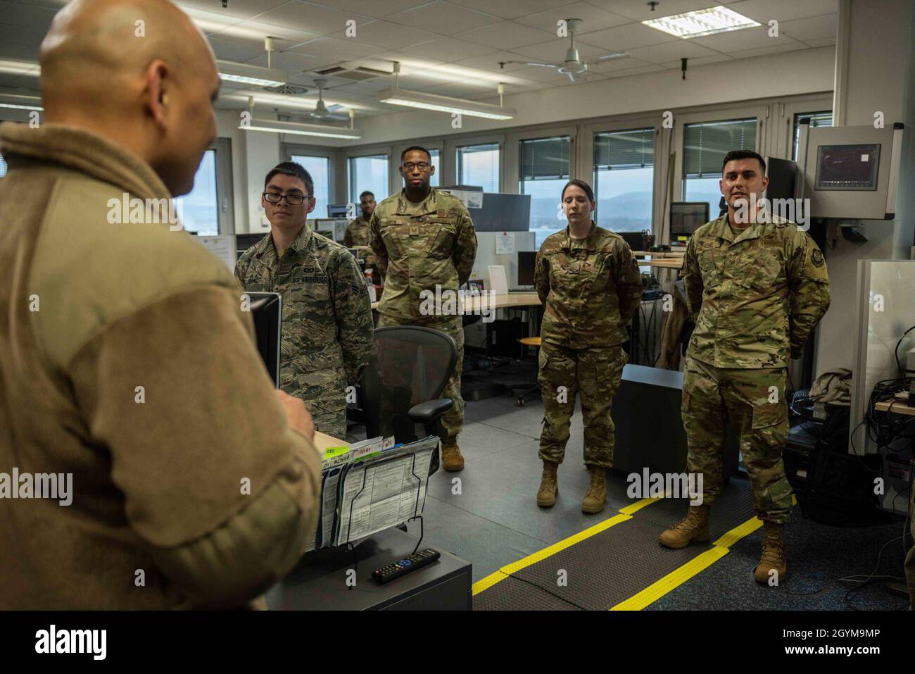 Aerial terminal operations center hi-res stock photography and images ...