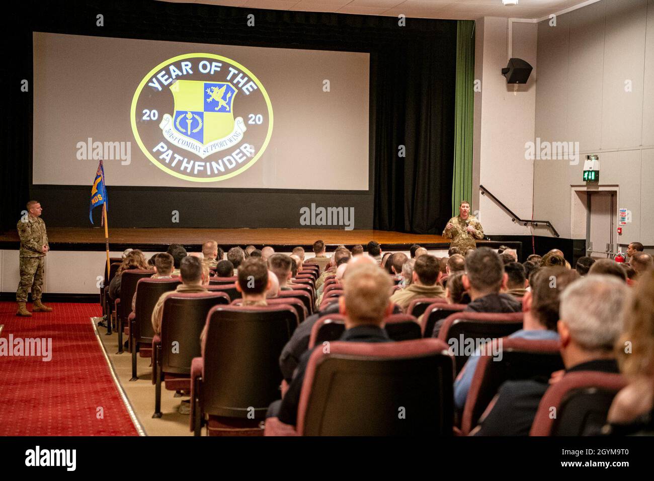 U.S. Air Force Col. Kurt Wendt, 501st Combat Support Wing commander ...
