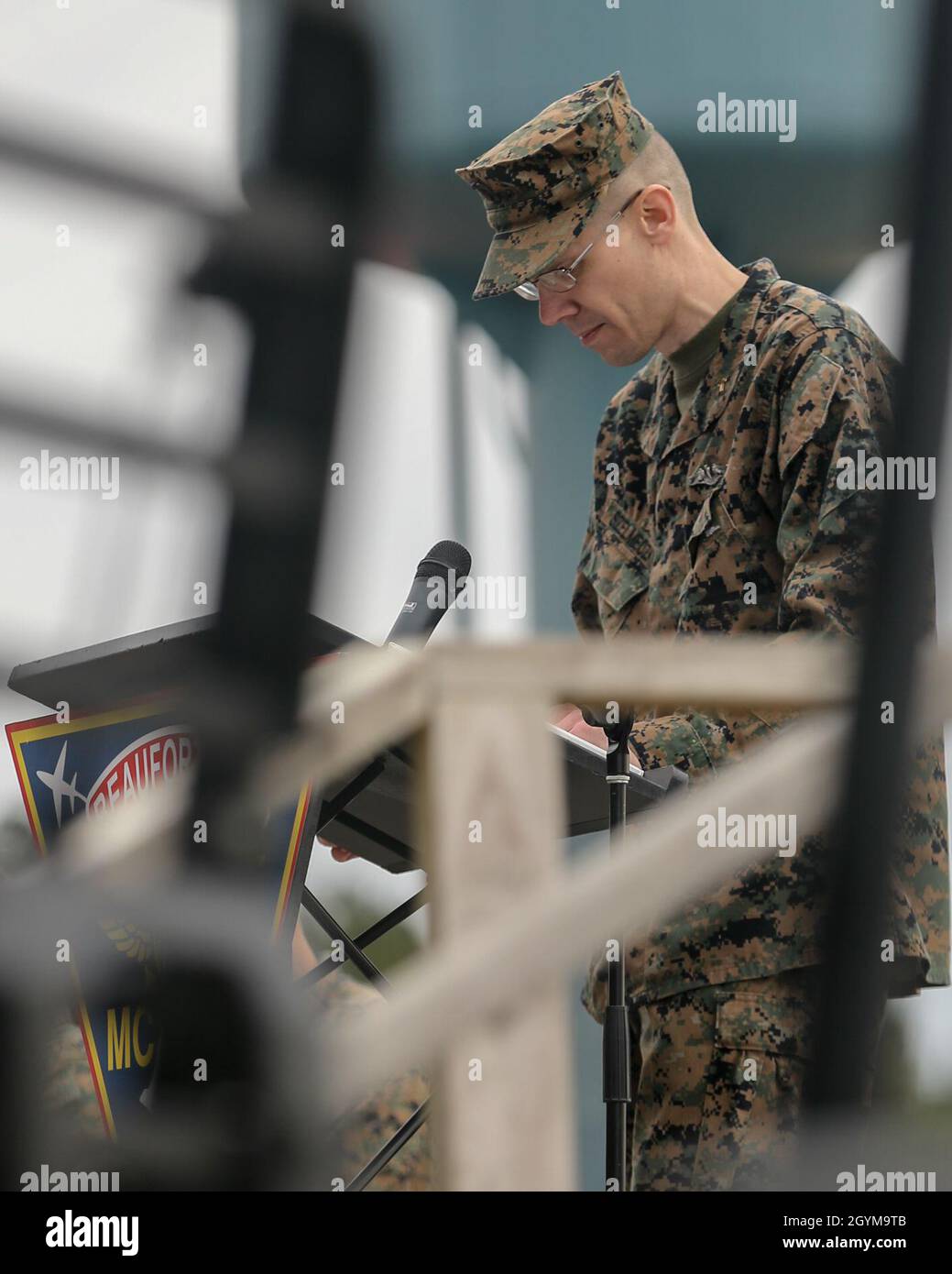Chaplain Steven Szelmeczki, Marine Corps Air Station Beaufort’s ...