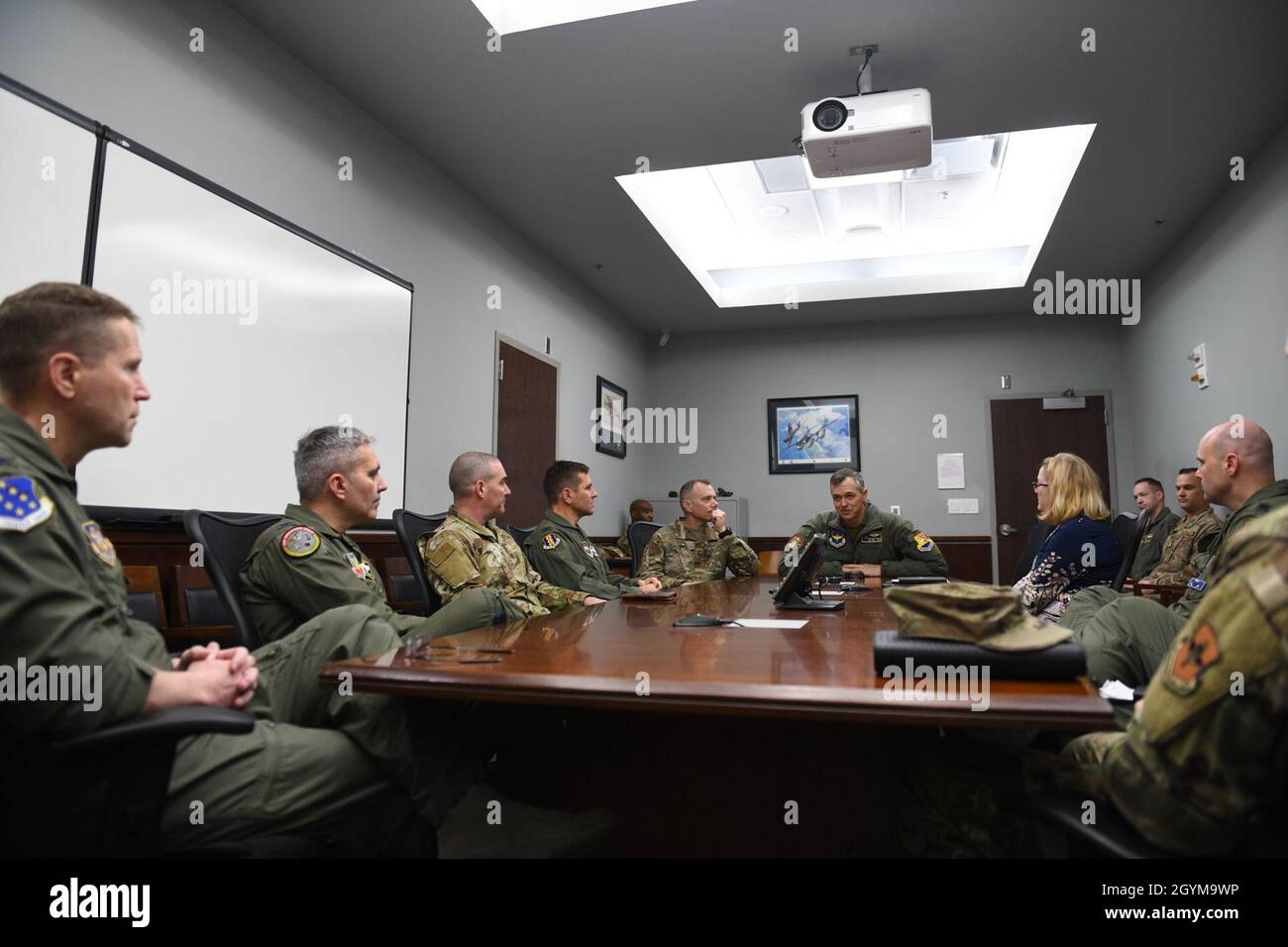 U.S. Air Force Maj. Gen. Craig Wills, 19th Air Force commander ...