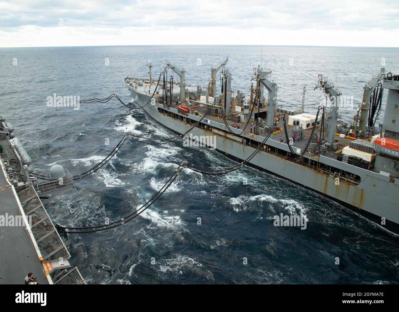 ATLANTIC OCEAN (Jan. 29, 2020) USS Gerald R. Ford (CVN 78) pulls ...