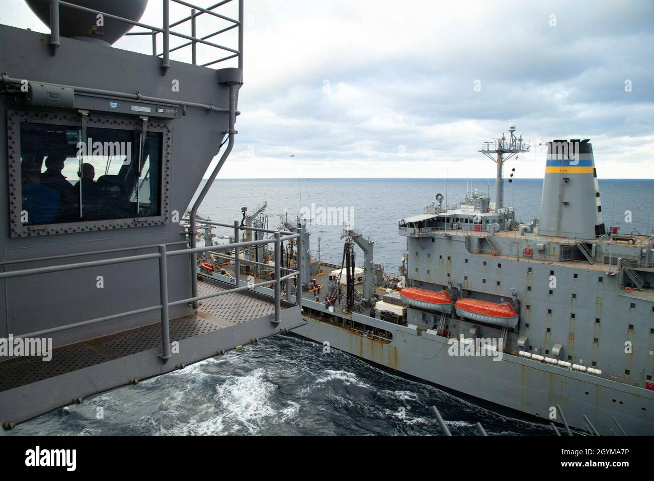 ATLANTIC OCEAN (Jan. 29, 2020) USS Gerald R. Ford (CVN 78) pulls ...