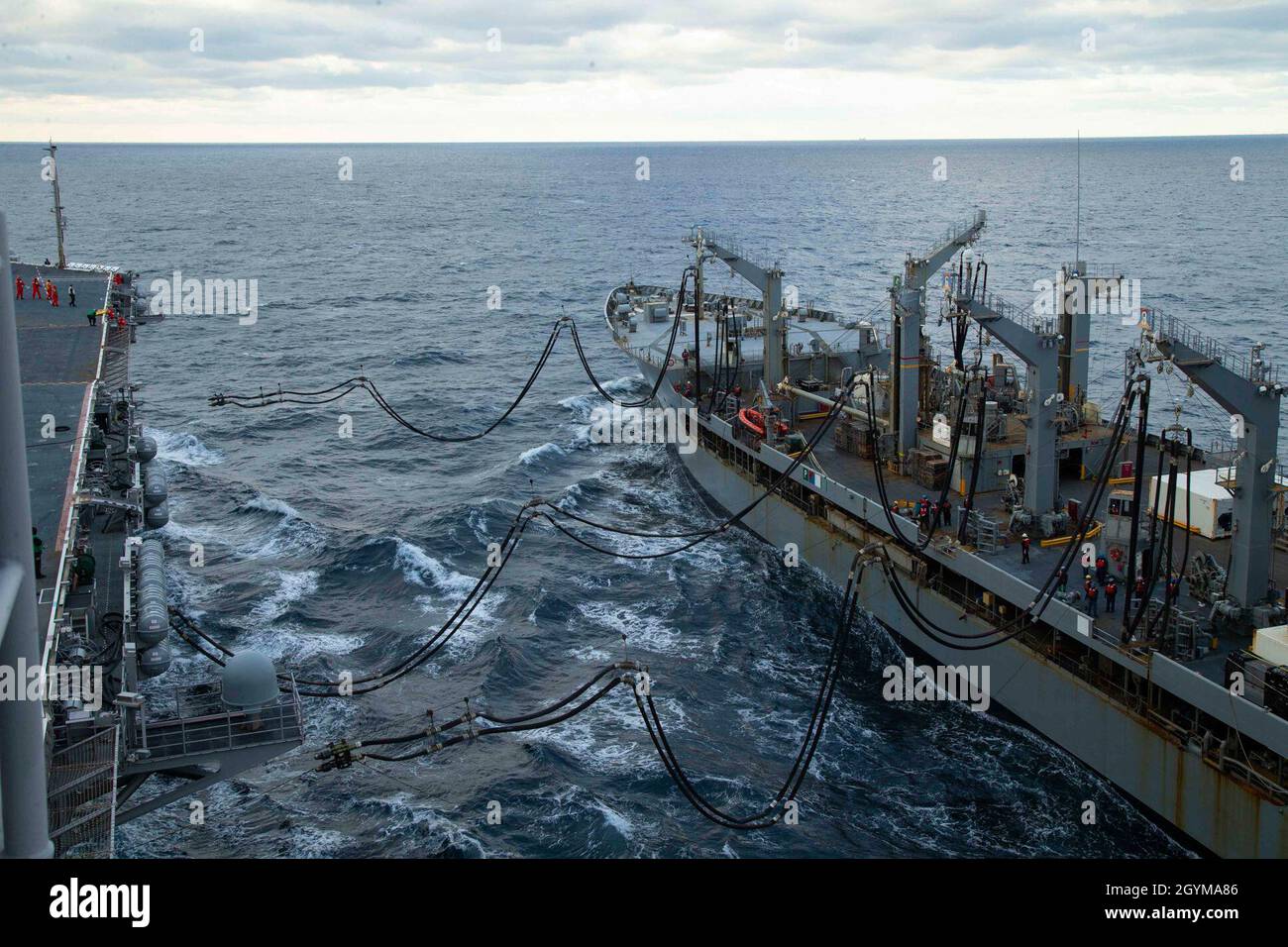 ATLANTIC OCEAN (Jan. 29, 2020) USS Gerald R. Ford (CVN 78) pulls ...