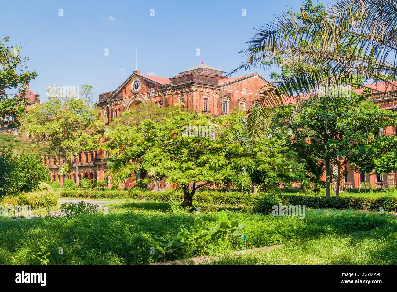 Ministers Office building in Yangon, Myanmar Stock Photo - Alamy