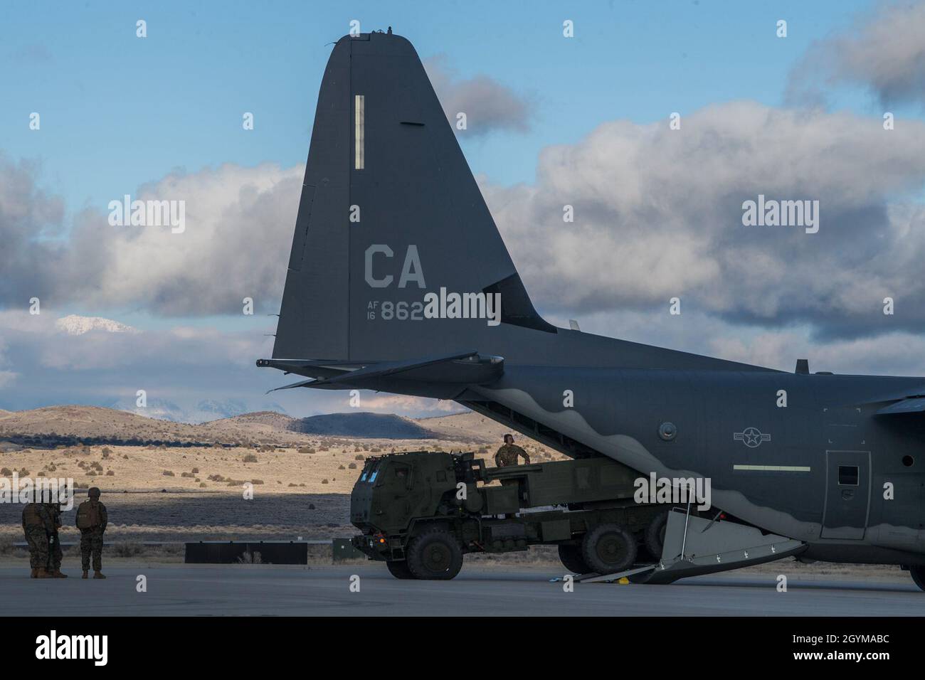 A loadmaster with the 9th Special Operations Squadron, Cannon Air Force ...