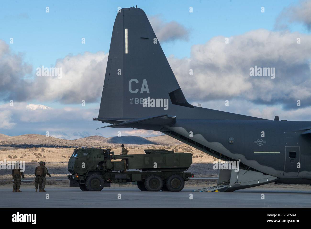 A loadmaster with the 9th Special Operations Squadron, Cannon Air Force ...