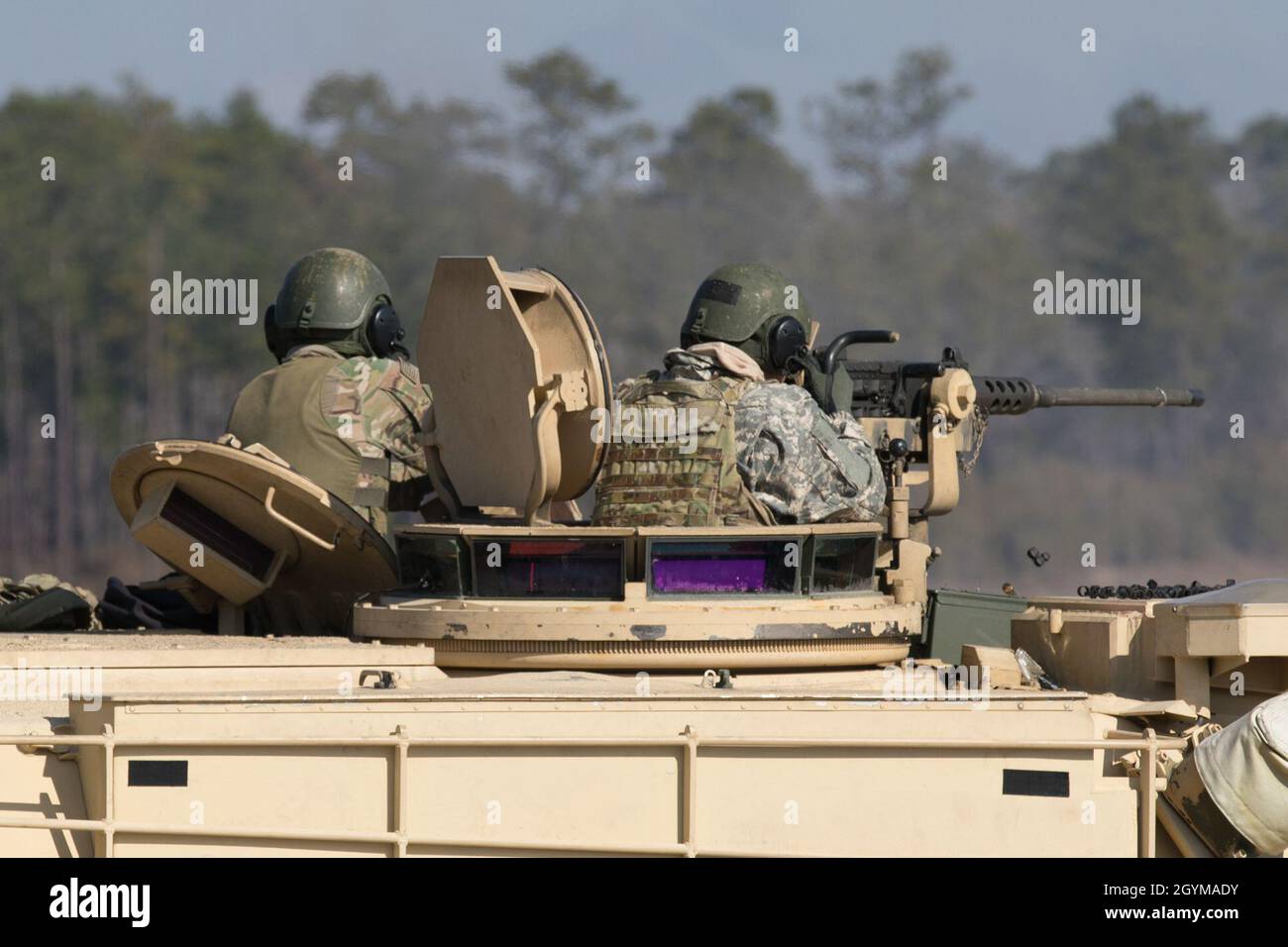 A group of U.S. Army 2LTs, assigned to Class 20-002 in Armor Basic ...