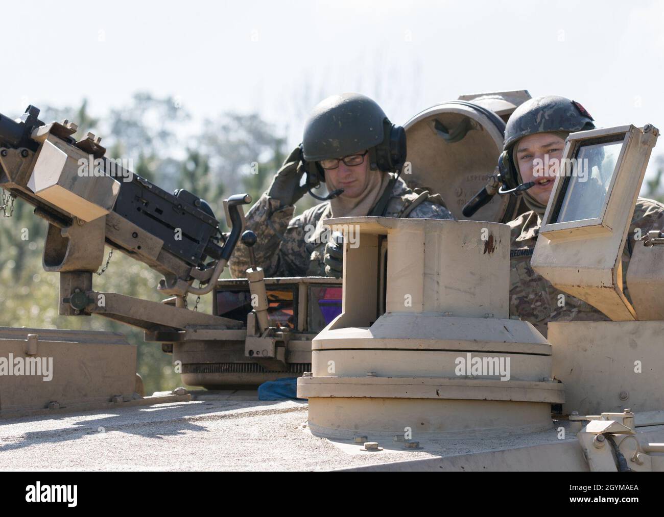 A group of U.S. Army 2LTs, assigned to Class 20-002 in Armor Basic ...