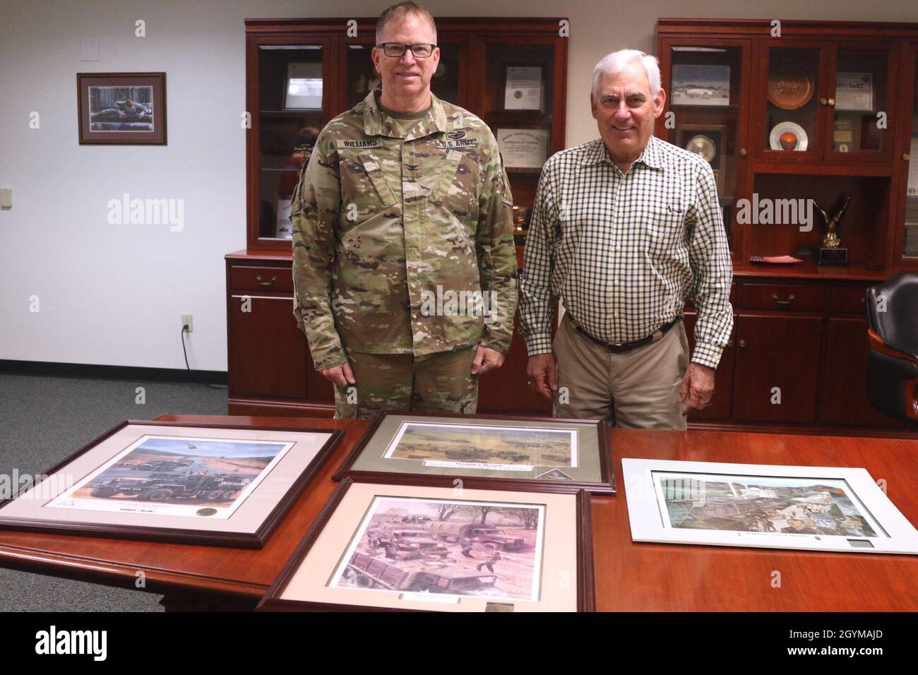 The 143d Sustainment Command (Expeditionary) headquarters had a special ...