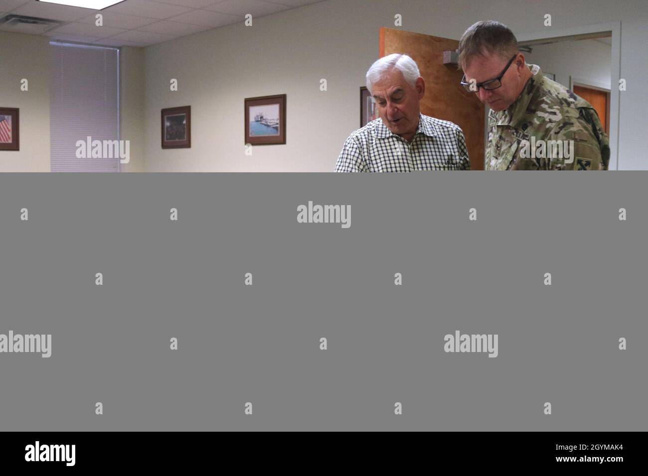 The 143d Sustainment Command (Expeditionary) headquarters had a special ...