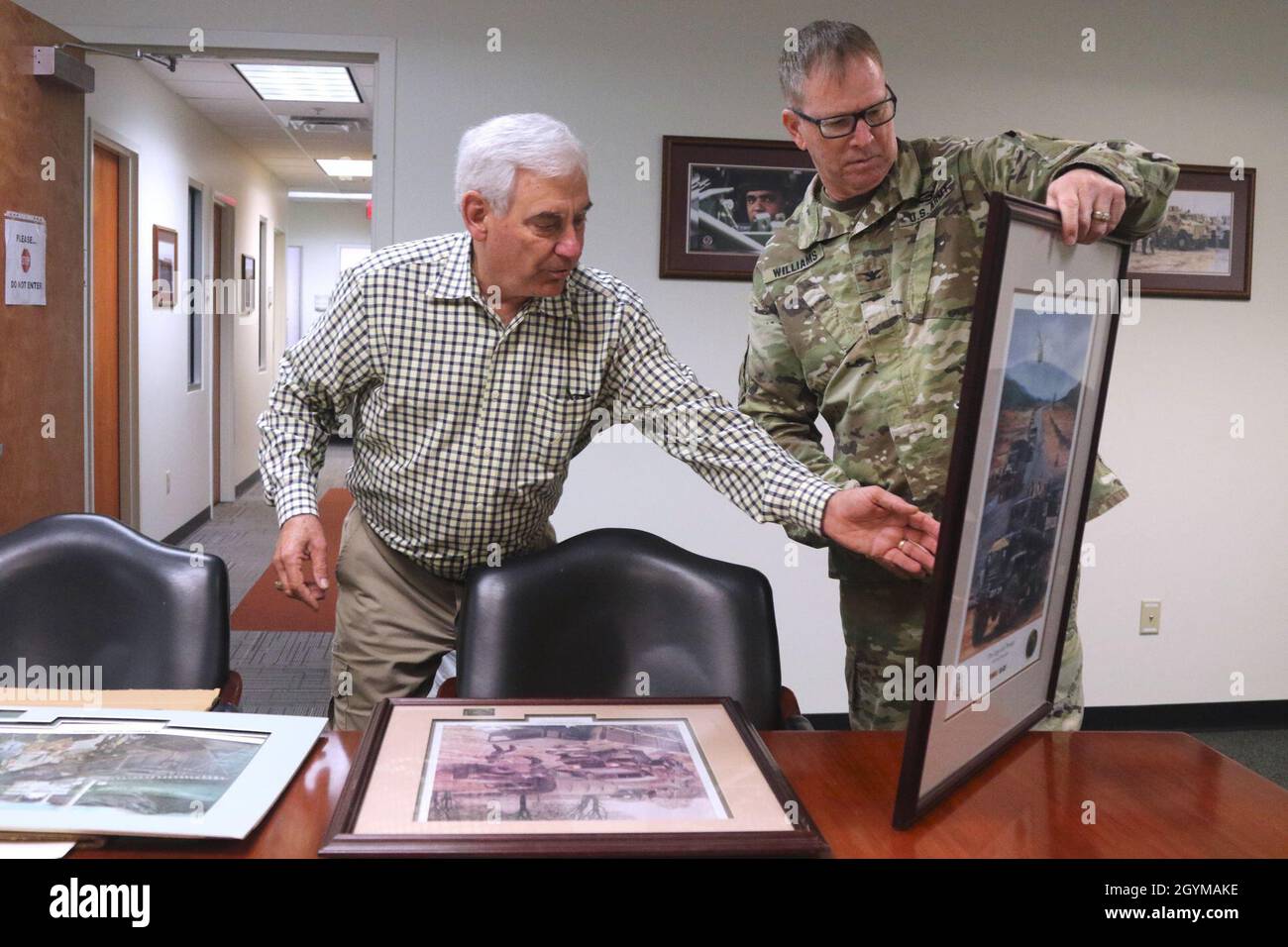 The 143d Sustainment Command (Expeditionary) headquarters had a special ...