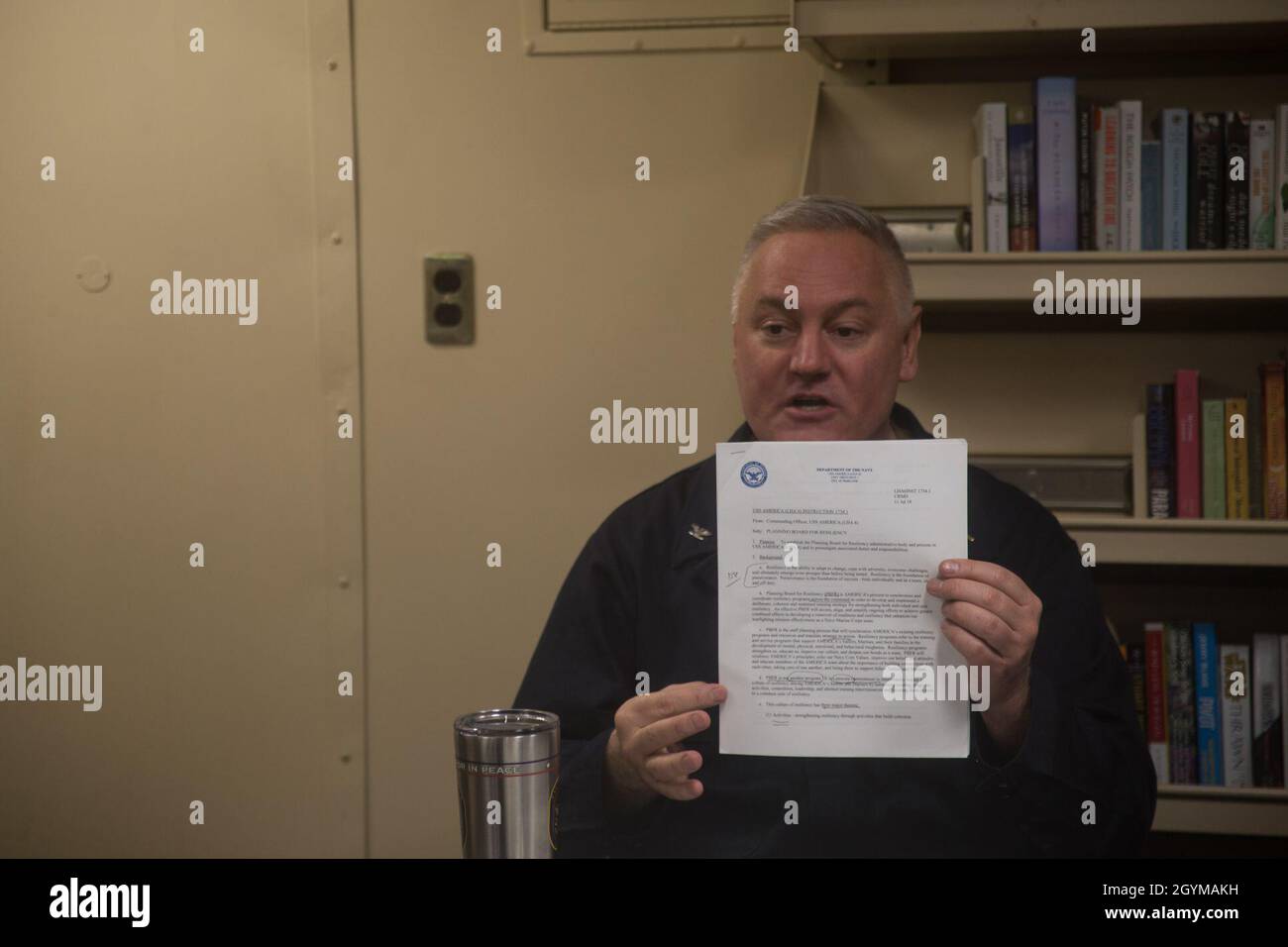 EAST CHINA SEA (Jan. 29, 2020) Capt. Daniel Mode, the Seventh Fleet ...