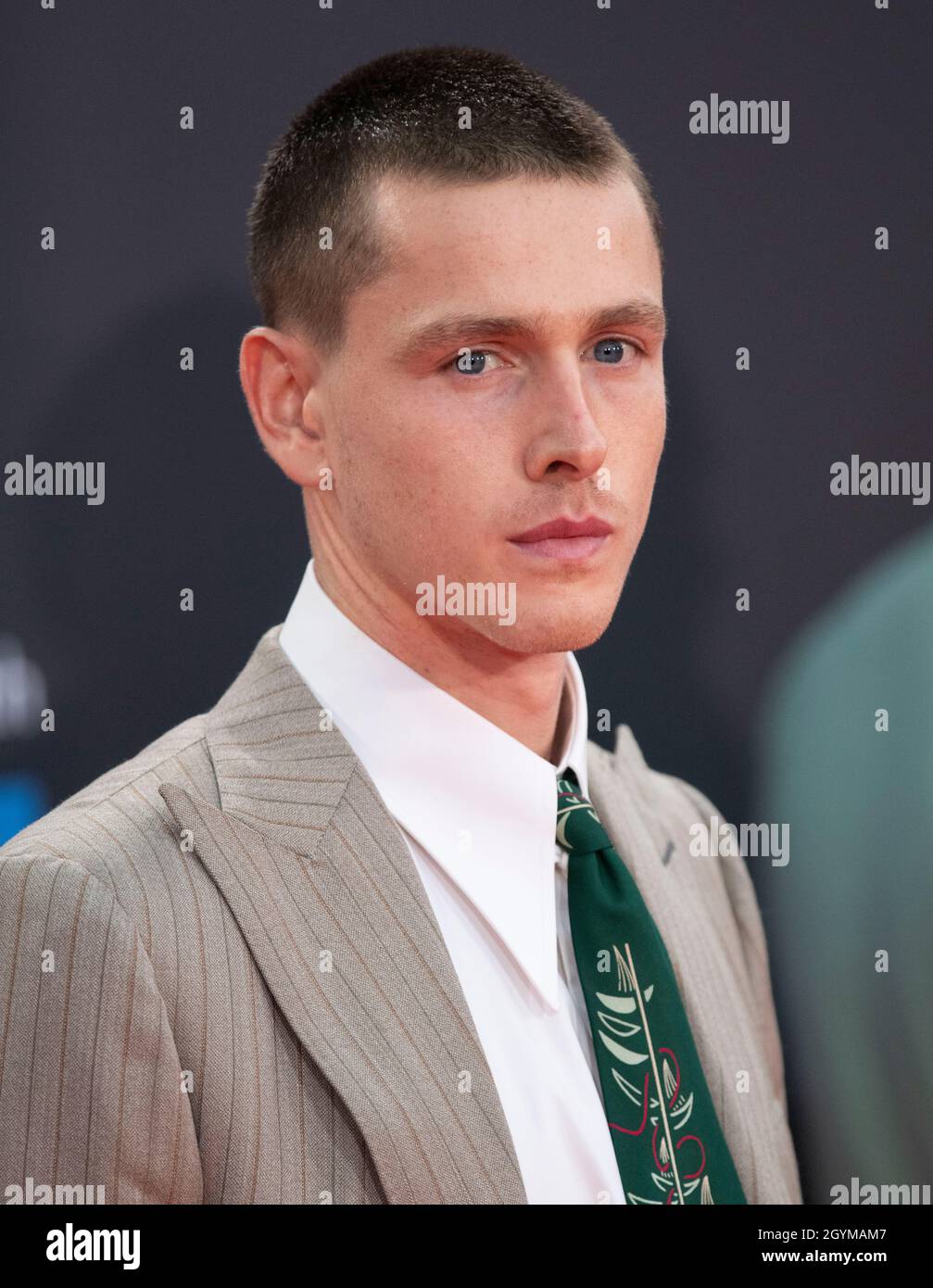 London Uk 08 October 2021 Harris Dickinson Attends The ‘the Souvenir Part 11 The Londoner