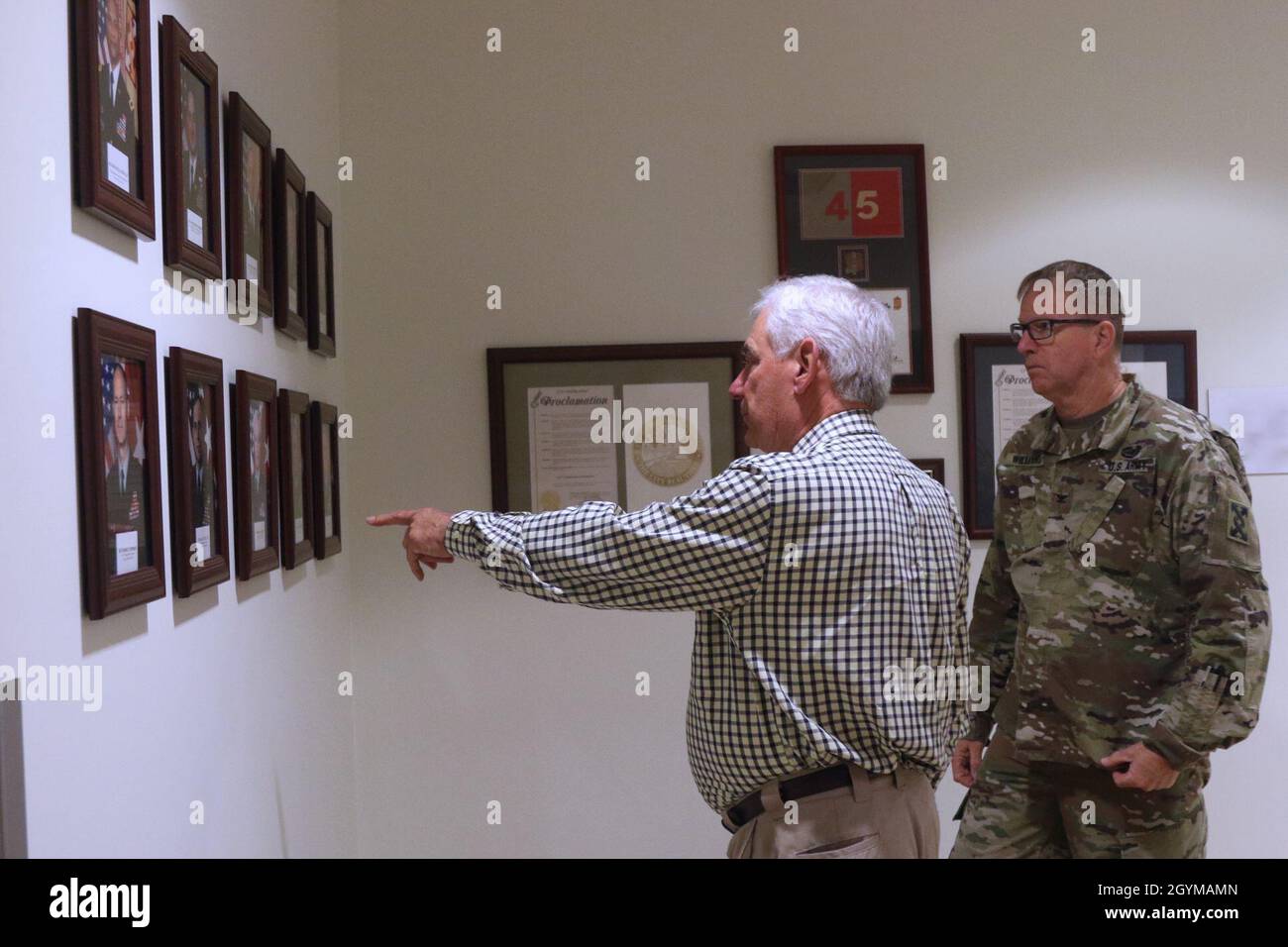 The 143d Sustainment Command (Expeditionary) headquarters had a special ...