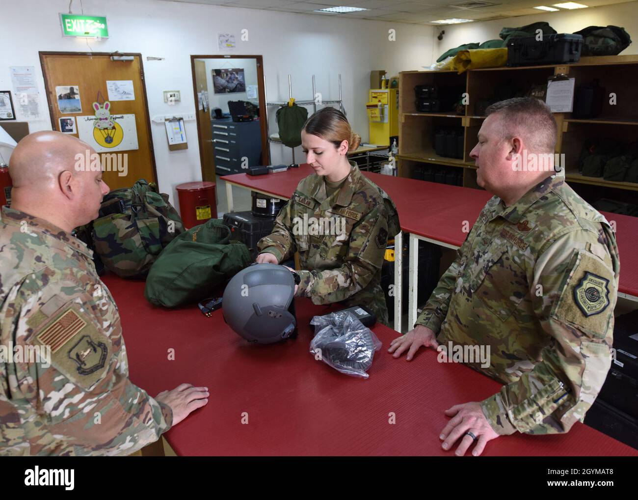 U.S. Air Force Senior Airman Cassandra Laidlaw, 779th Expeditionary ...