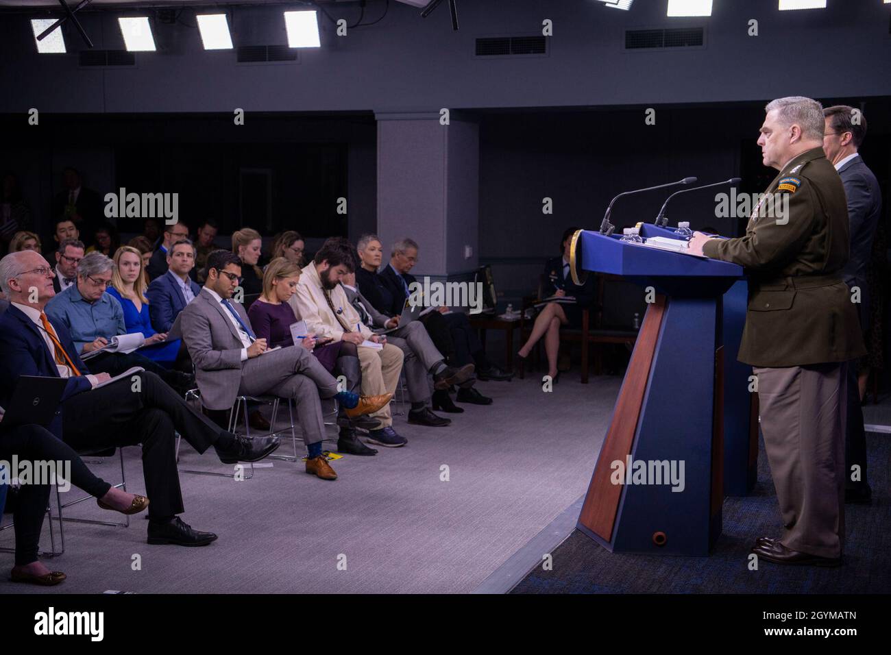 Defense Secretary Mark T. Esper and Chairman of the Joint Chiefs of ...