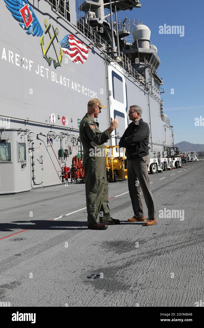 SAN DIEGO (Jan. 30, 2019) -- The Assistant Secretary of the Navy ...