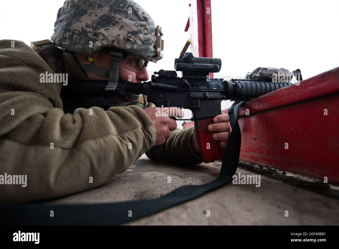 U.S. Air Force Senior Master Sgt. Jon Geren, 17th Security Forces ...