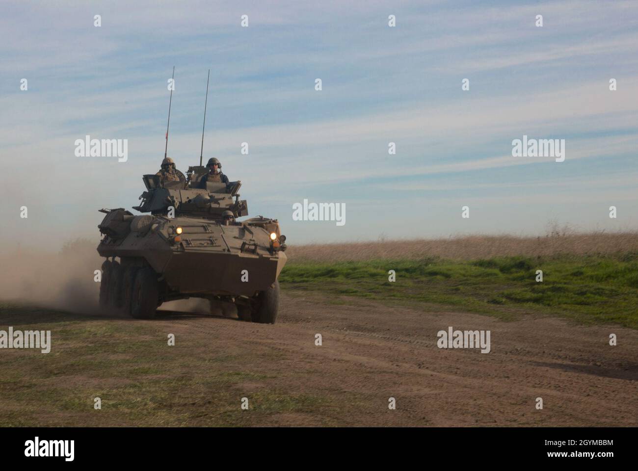U.S. Marines with Light Armored Reconnaissance Training Company ...