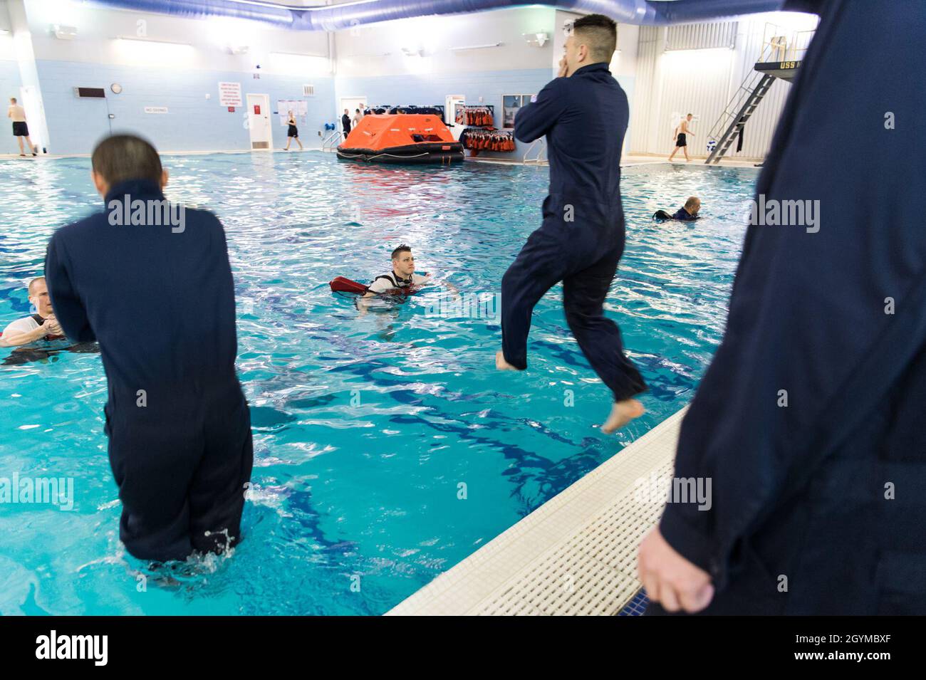 Students with Officer Development School (ODS) class 20020, at the Lt ...