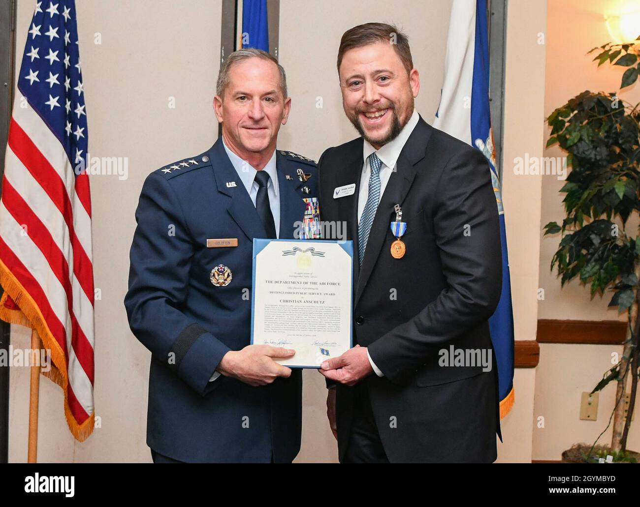 U.S. Air Force Chief of Staff Gen. David L. Goldfein delivers a State ...