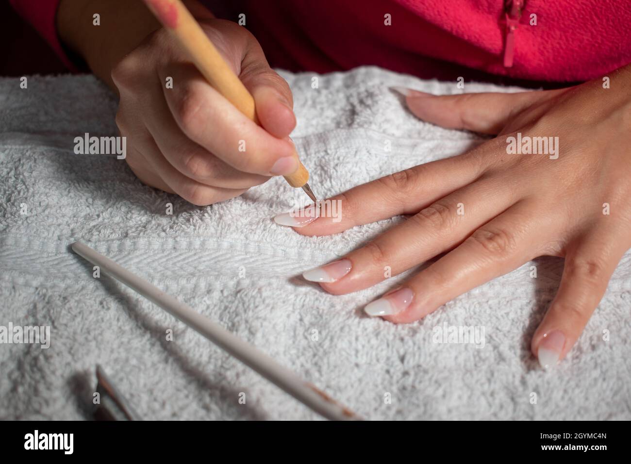 Beauty salon manicure workshop hi-res stock photography and images - Alamy