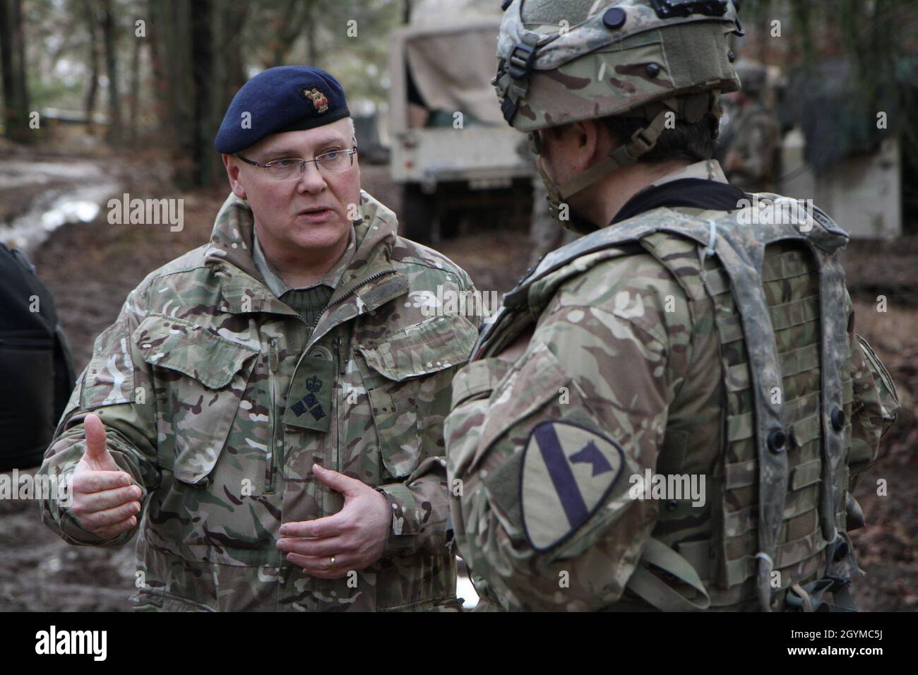 British Army Brigadier Darren Stewart, Head of Operational Law at ...