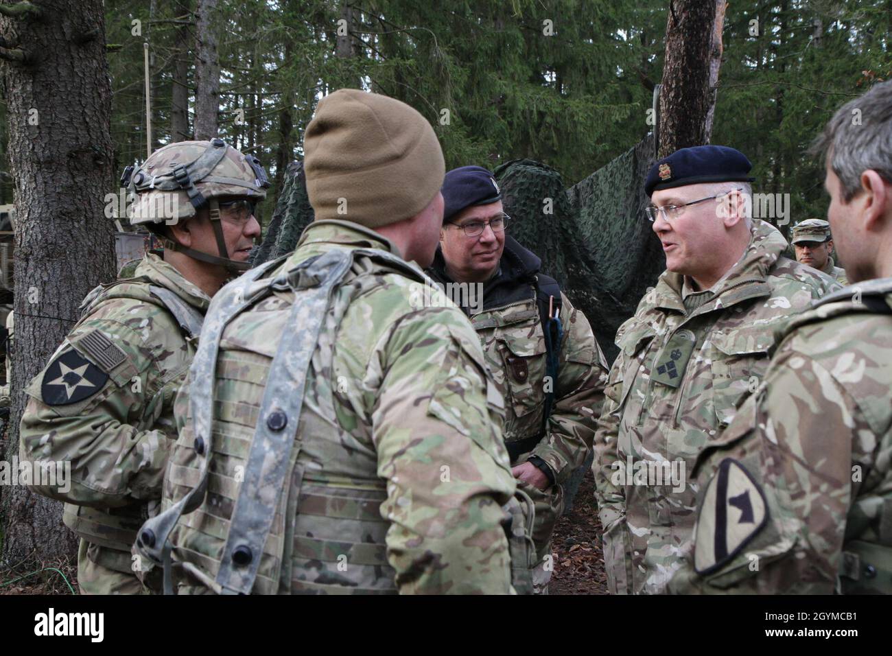 British Brigadier Darren Stewart, Head of Operational Law at British ...