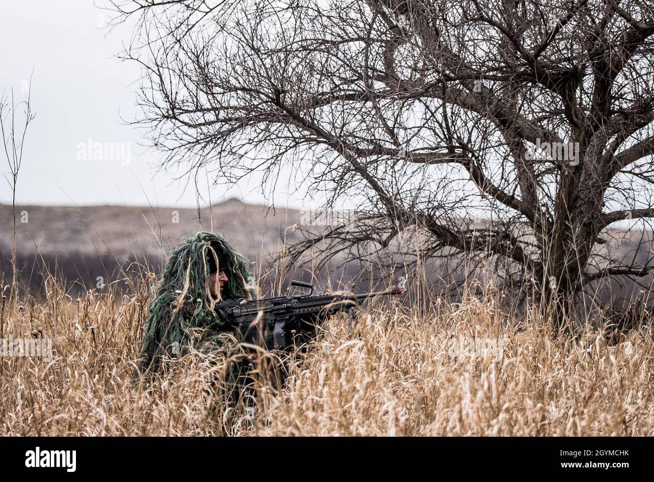 Cpt. Jordan D. Henrickson acts as opposing force during Cerberus Stakes ...