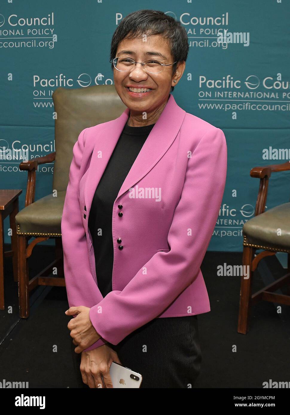 Maria Ressa, founder of the Philippine website Rappler and a Time ...