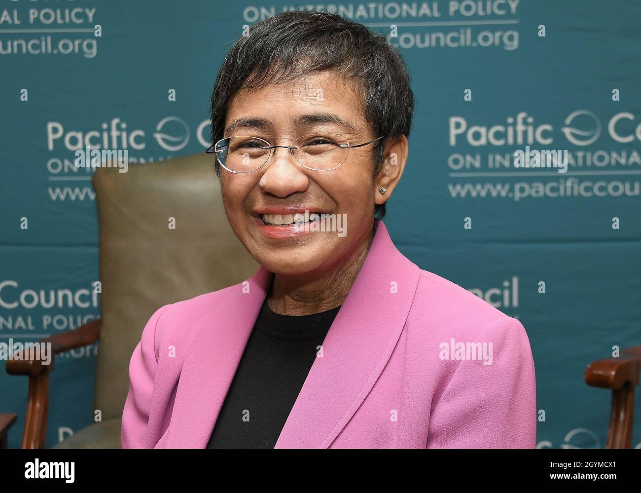 Maria Ressa, founder of the Philippine website Rappler and a Time ...