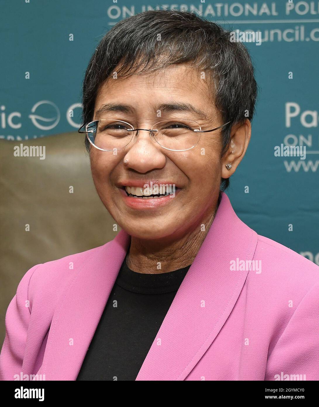 Maria Ressa, founder of the Philippine website Rappler and a Time ...