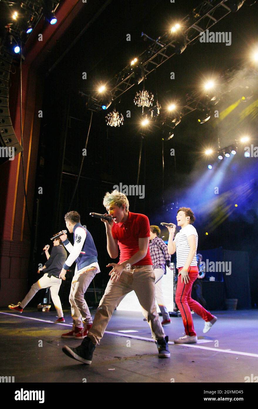 London. UK. Louis Tomlinson, Niall Horan, Harry Styles, Liam Payne and ...