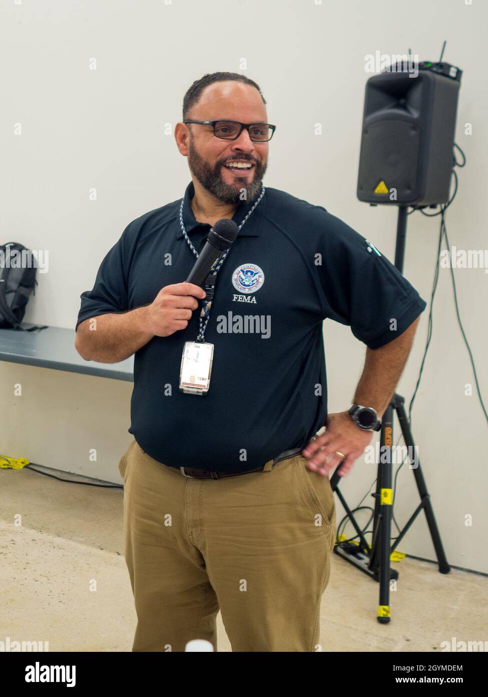 Ponce, PR, January 31, 2020 -- FeEMA Federal Coordinating Officer Alex ...