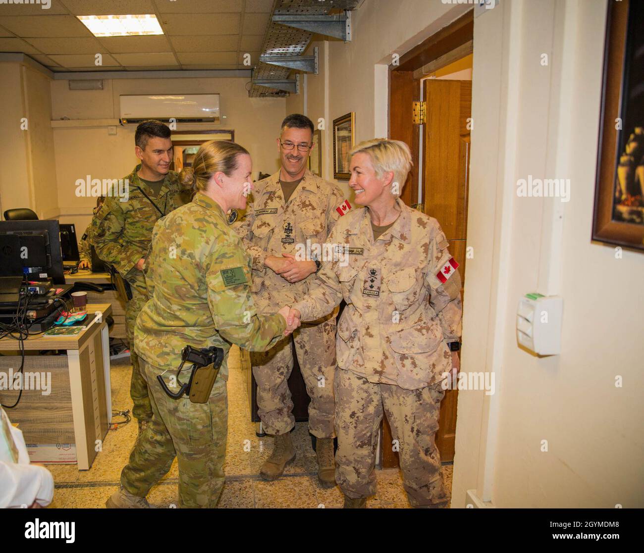 Australian Army Maj. Gen. Susan Coyle, Joint Task Force 633 commander ...