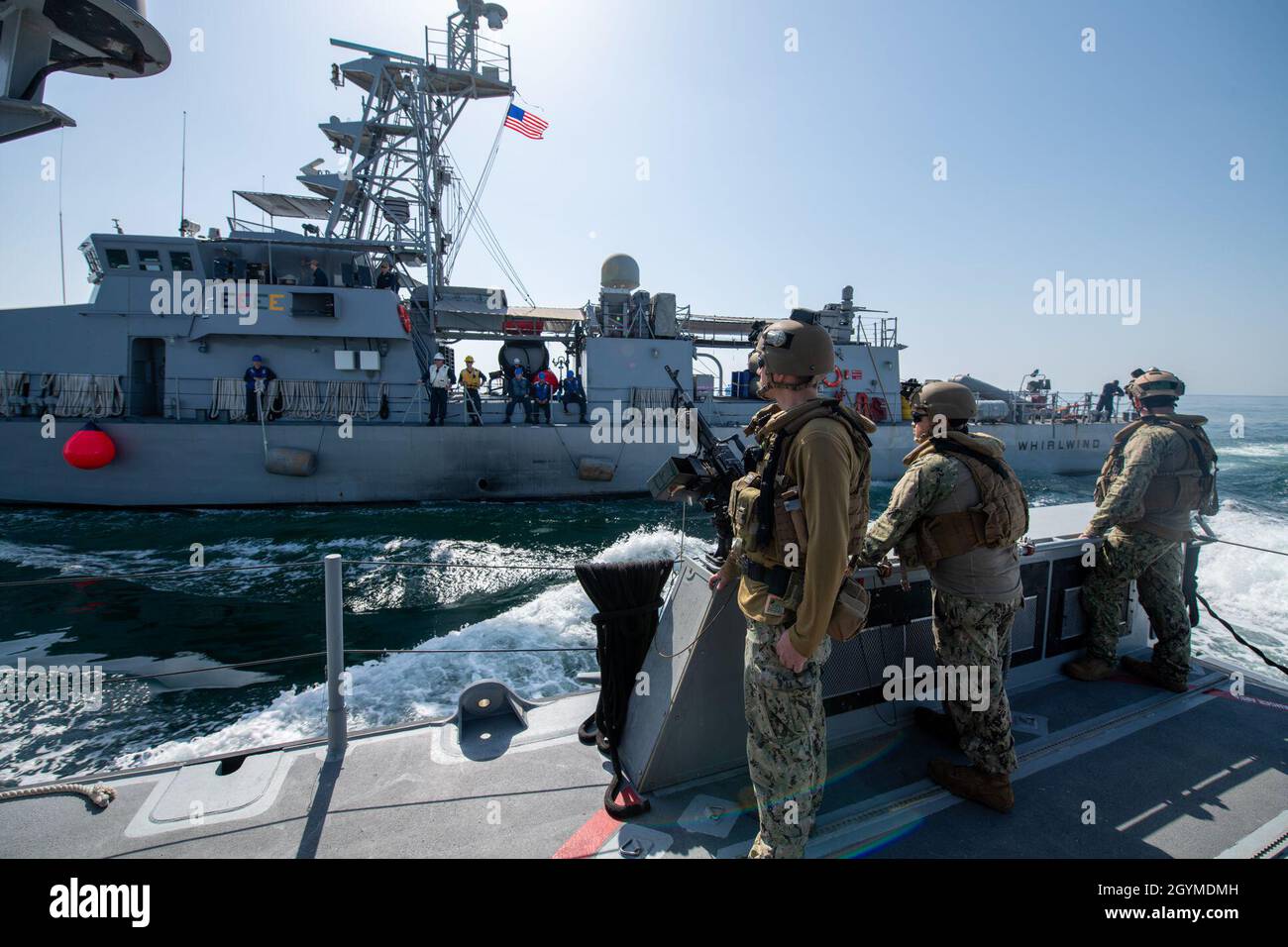 200131-N-TB148-0687 ARABIAN GULF (Jan. 31, 2020) A Mark VI Patrol Boat ...