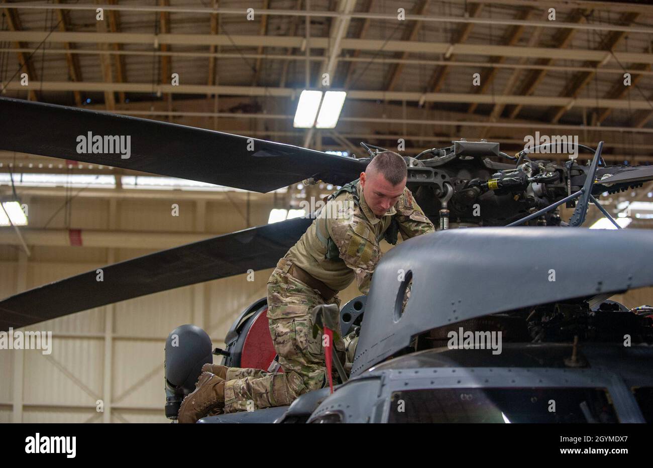 U.S. Air Force Airman 1st Class Gaige Clidinst, 33rd Rescue Squadron ...