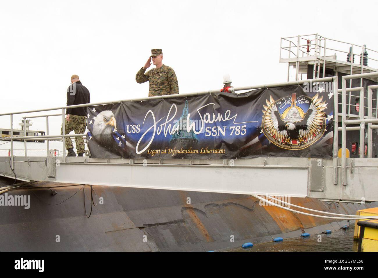 U.S. Marine Corps Assistant Commandant of the Marine Corps Gary L ...