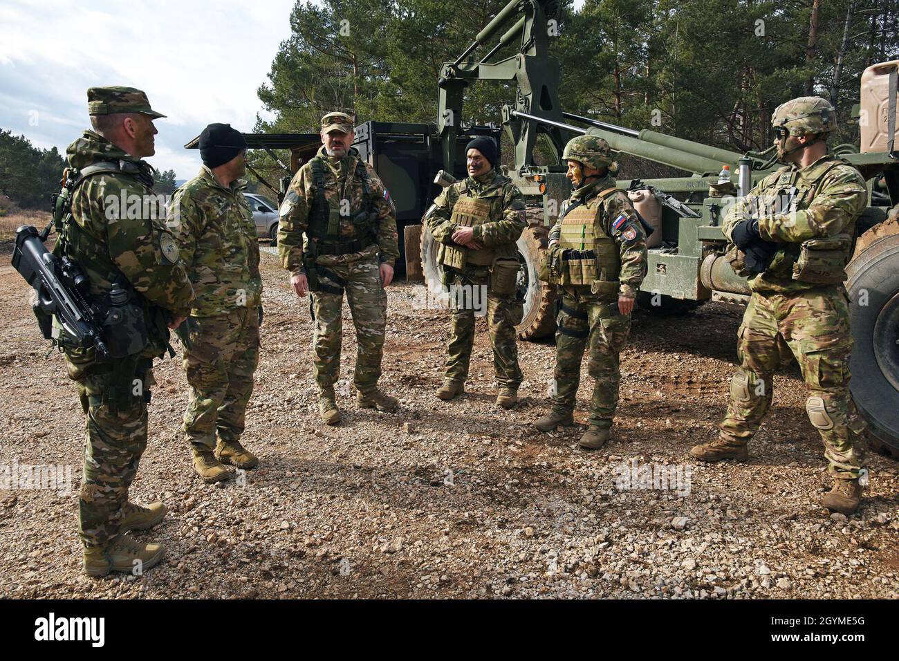 U.S. Army Lt. Col. Nathan A. Strohm, commander of 173rd Brigade Support ...