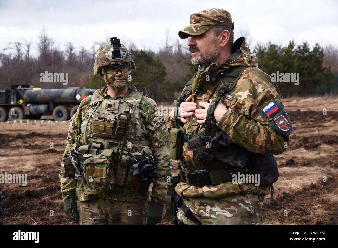 U.S. Army Lt. Col. Nathan A. Strohm, commander of 173rd Brigade Support ...